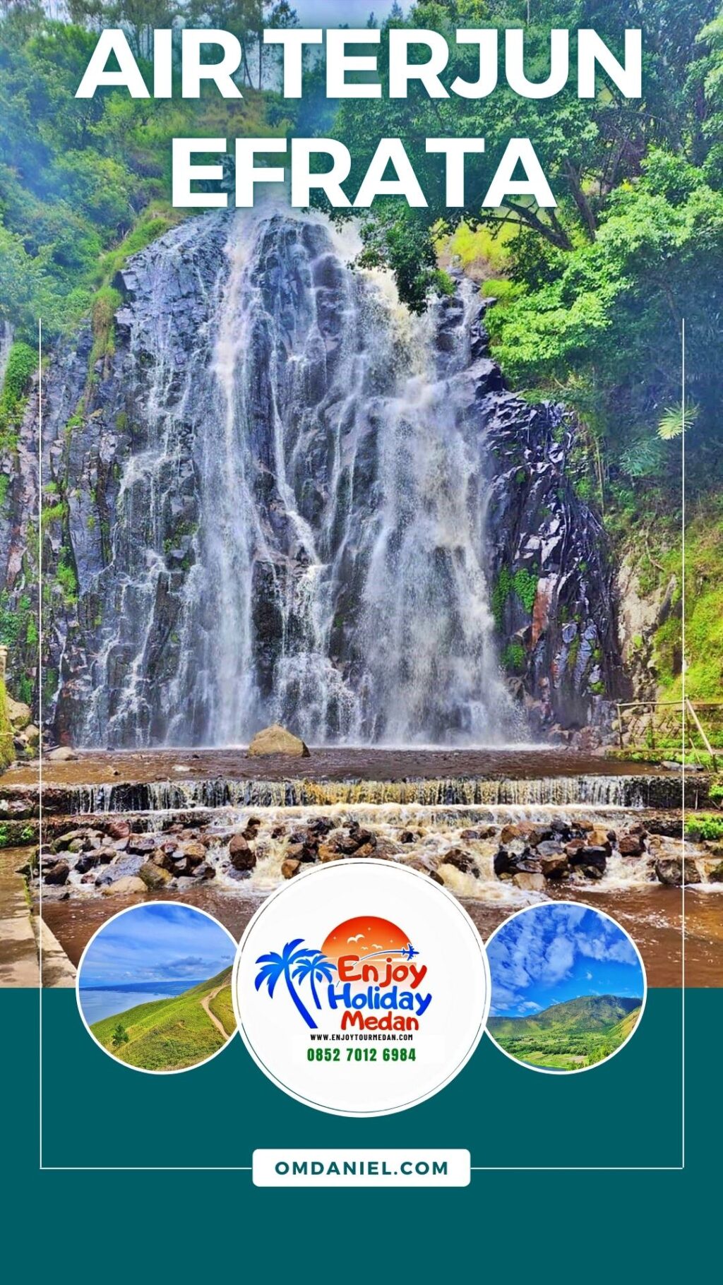 Air Terjun Efrata,Wisata Unggulan Samosir - Paket Tour Danau Toba Murah & Paket Wisata Medan ...